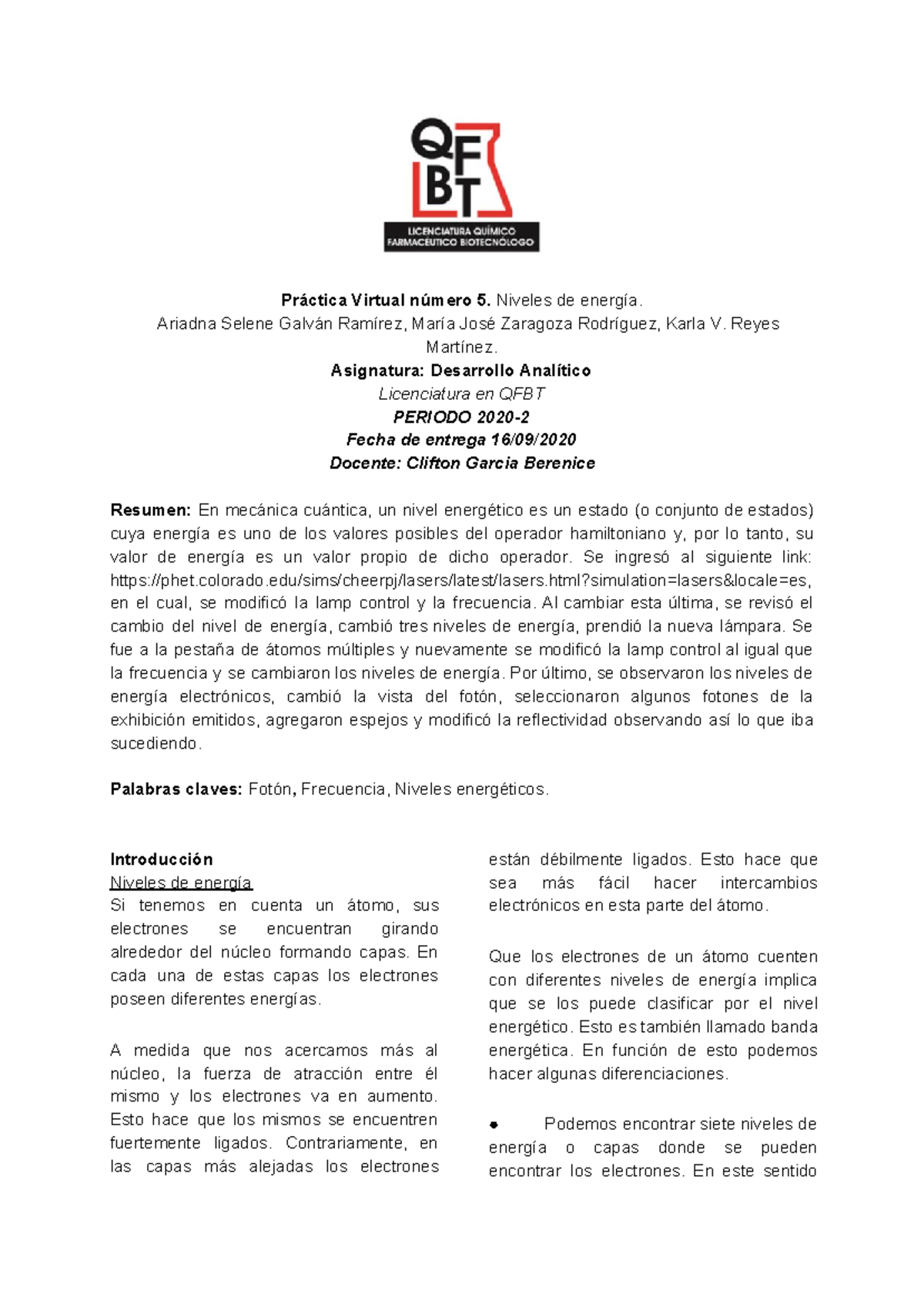 DA-Práctica Virtual número 5 - Niveles de energía. Ariadna Selene ...
