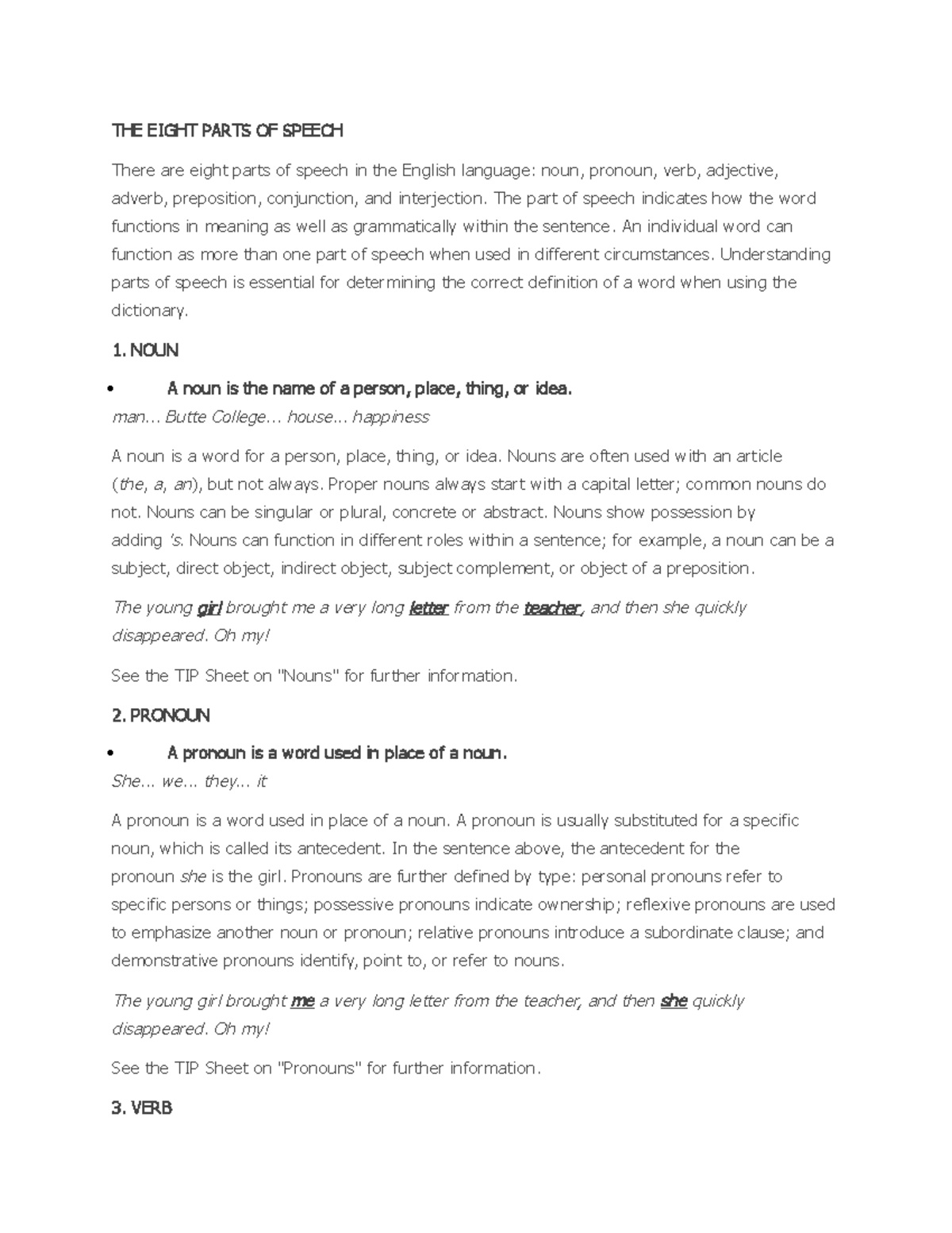 THE Parts OF Speech THE EIGHT PARTS OF SPEECH There Are Eight Parts the-parts-of-speech-the-eight-parts-of-speech-there-are-eight-parts