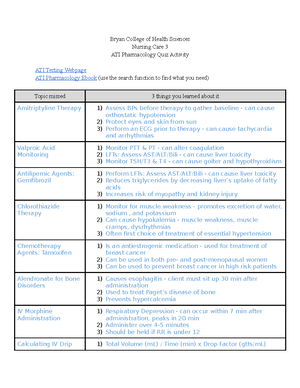 Active Learning Template sys Dis Dehydration - ACTIVE LEARNING ...