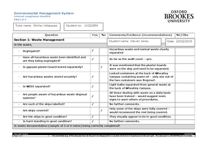 Steven Jones - U51056 - Assignment 2 - Environmental Performance Review ...
