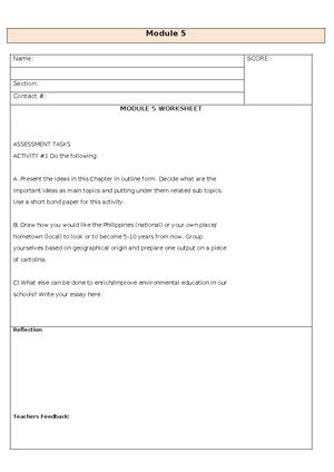 Occ-module-2 (3) (3) - Copy - Republic of the Philippines OPOL ...