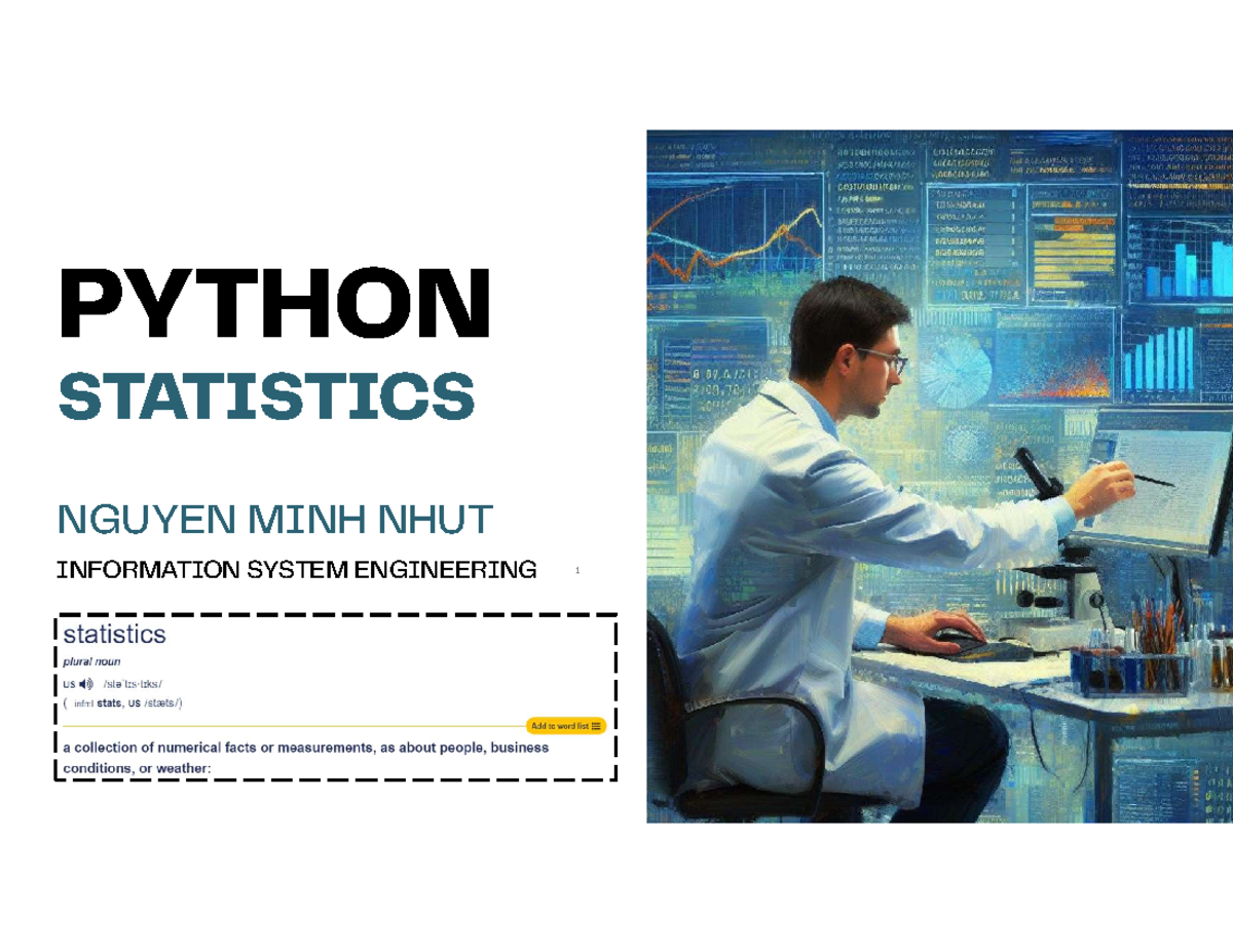 Lecture 6 - Hồi quy tuyến tính đơn biến - PYTHON STATISTICS NGUYEN MINH ...