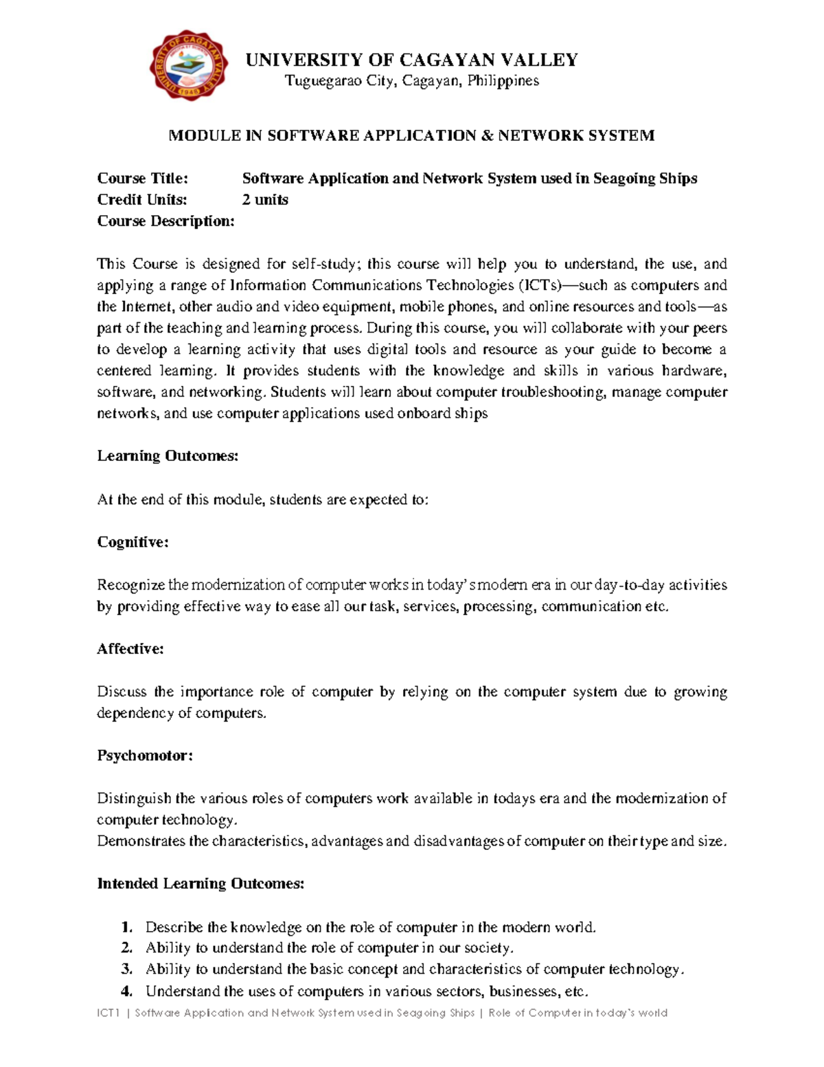 Lesson-2 - Ucuc - Tuguegarao City, Cagayan, Philippines MODULE IN ...