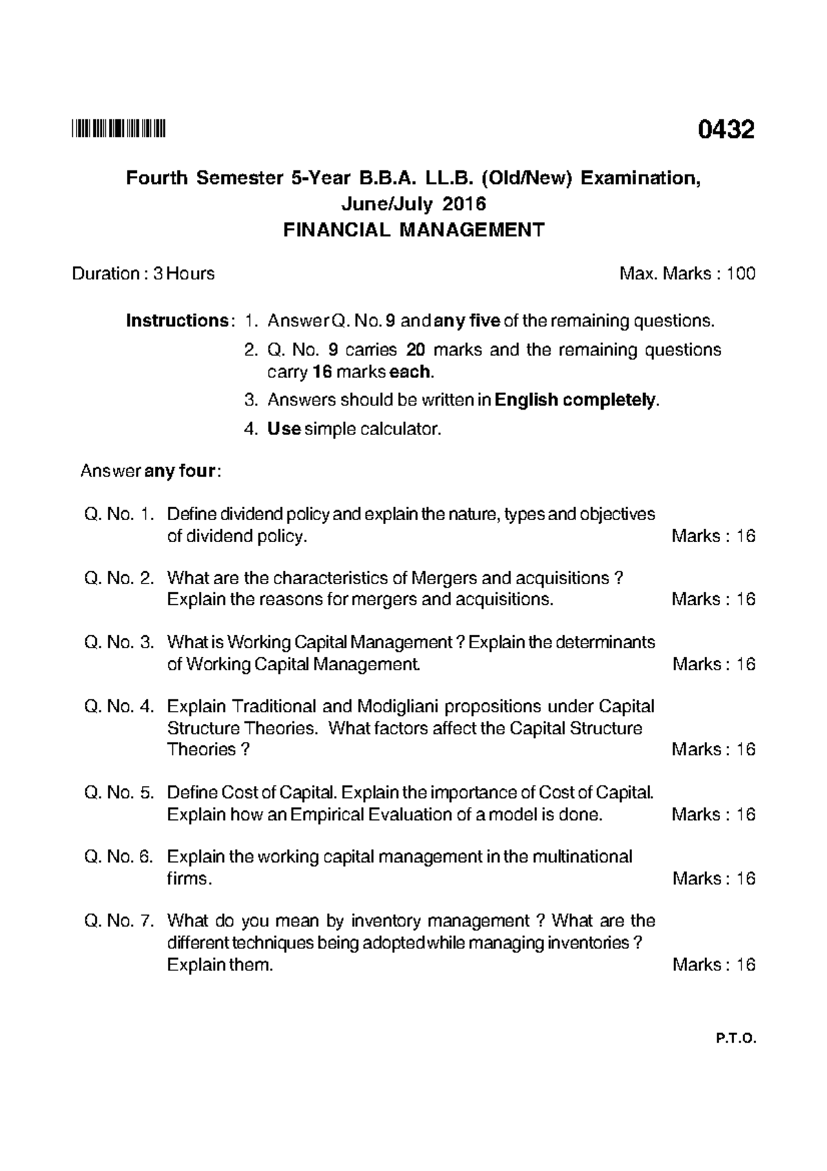 KSLU Question paper JUNE2k16 - BHRQPB HRQP p 2 2SE 2fFfFeF2vvFfF2@y Gx ...