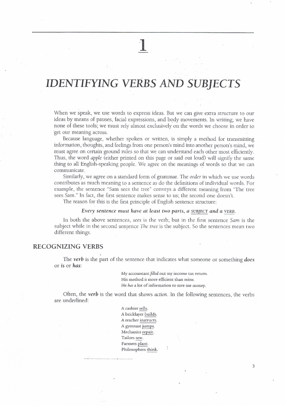 Ch1 Identifying Verbs and Subjects - Principle Accounting - Studocu
