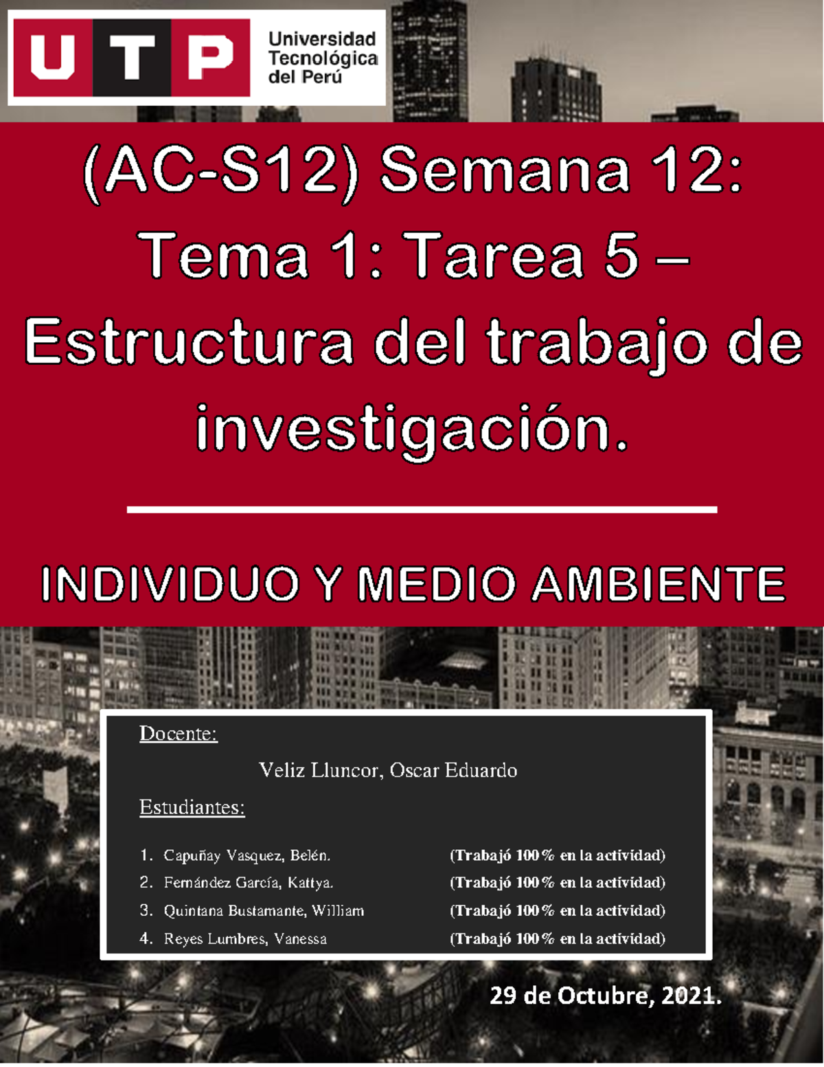 Semana 12 Tarea - Psicología del desarrollo II - UTP - Studocu