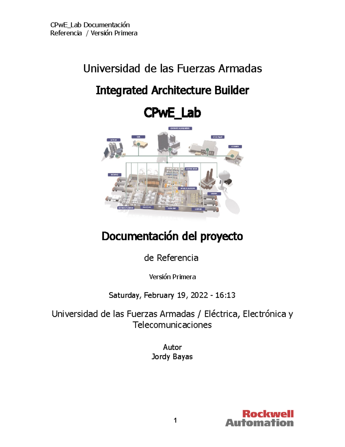 CPw E Lab 1 de redes industriales reespecto a control net - CPwE_Lab ...