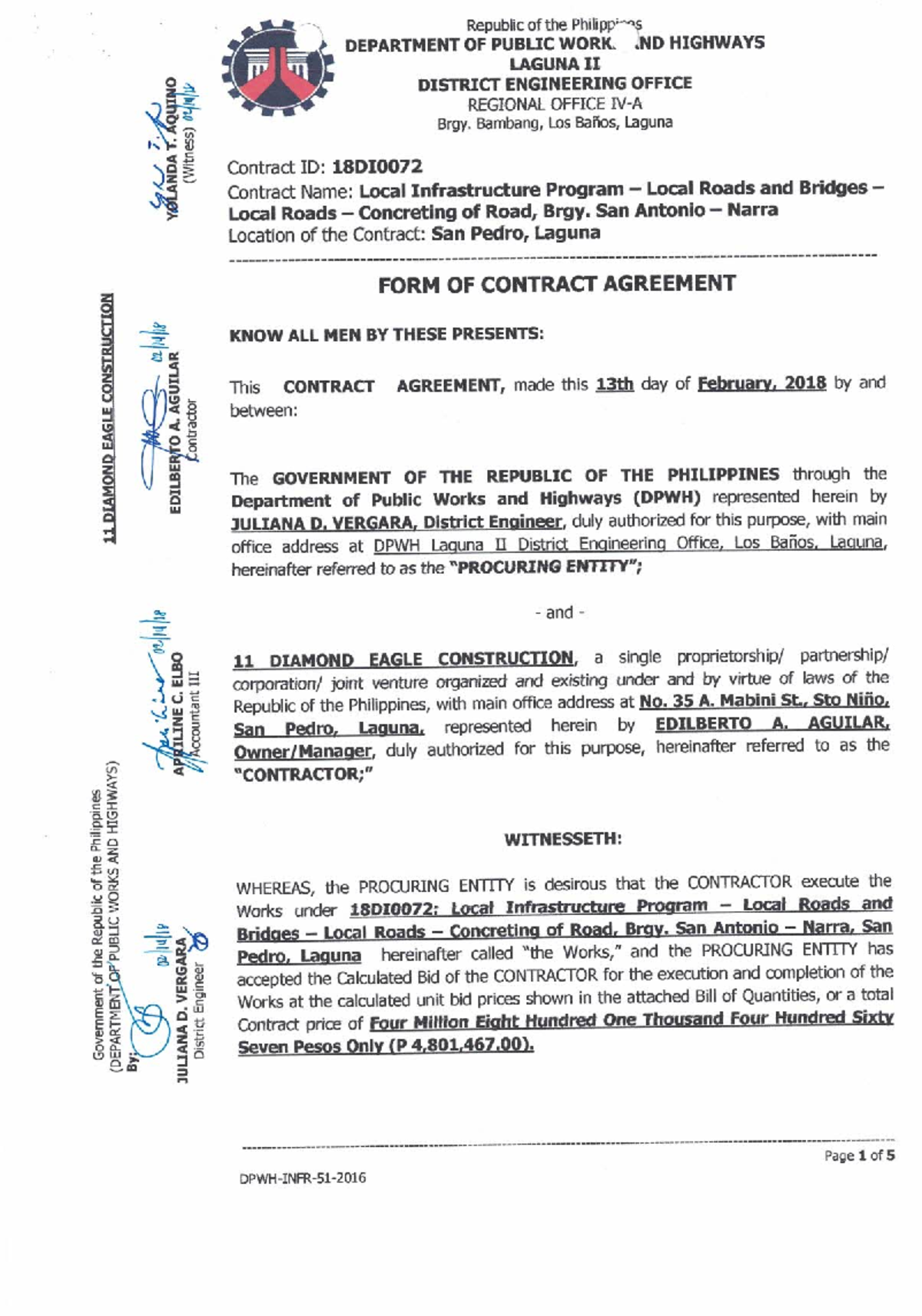 Contract 72 - BS Civil Engineering - Studocu