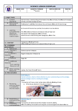 Grade 8, Quarter 4-converted-DLL (4TH Quarter) - Grade 8 Daily Lesson ...