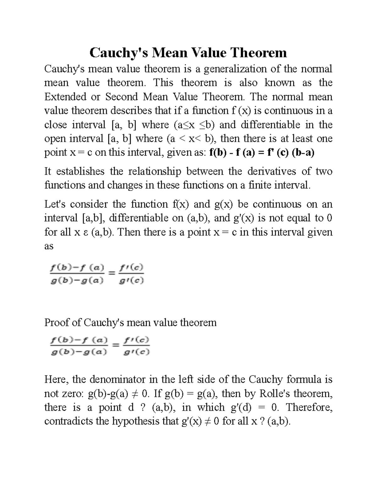 Cauchy and Rolle MVT, Semantic Diffrence between Set and Type and Application in Group Theory ...