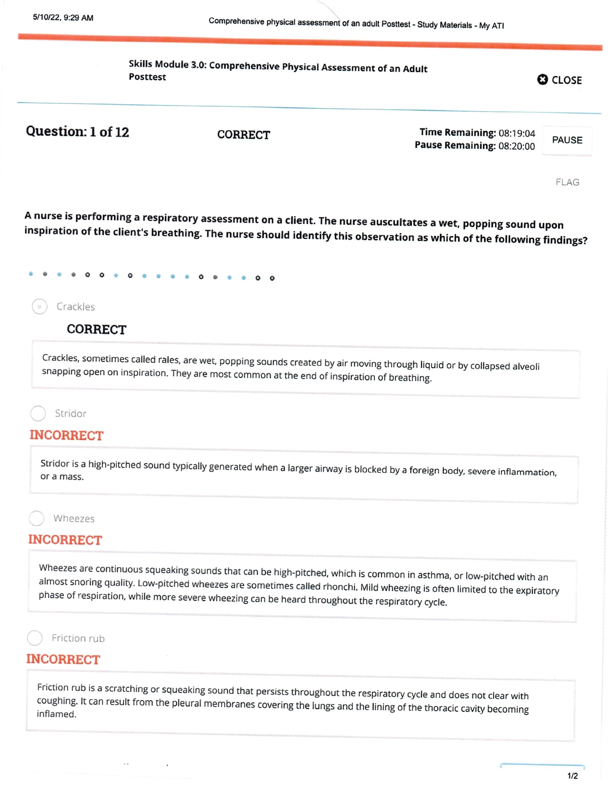 ATI Comprehensive Physical of Adult Study Guide - PNSG 2330 - Studocu