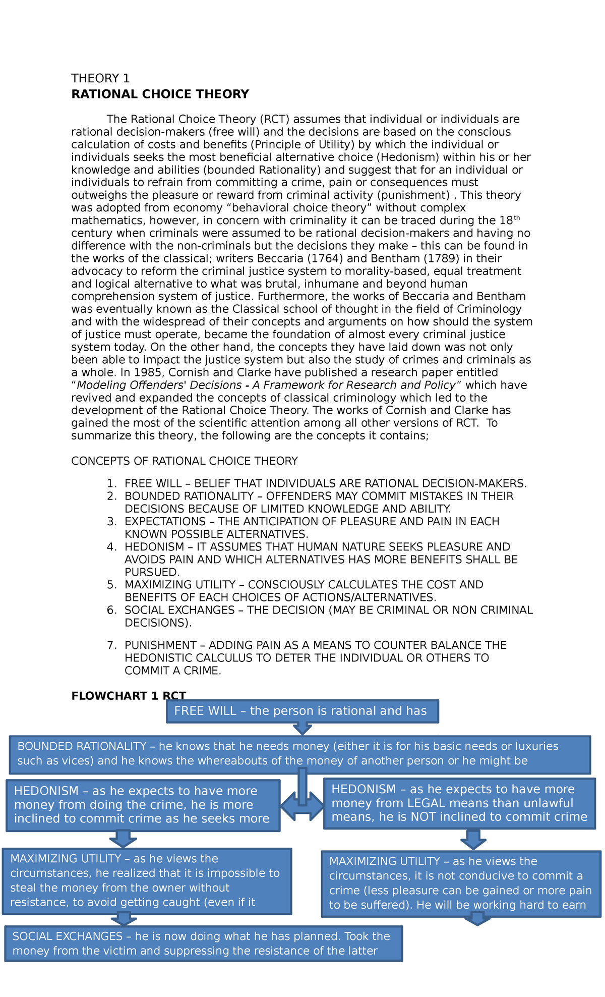 UNIT 1 RCT - ARRANGED BY : ARVIN JOEY A. ROMO - THEORY 1 RATIONAL ...
