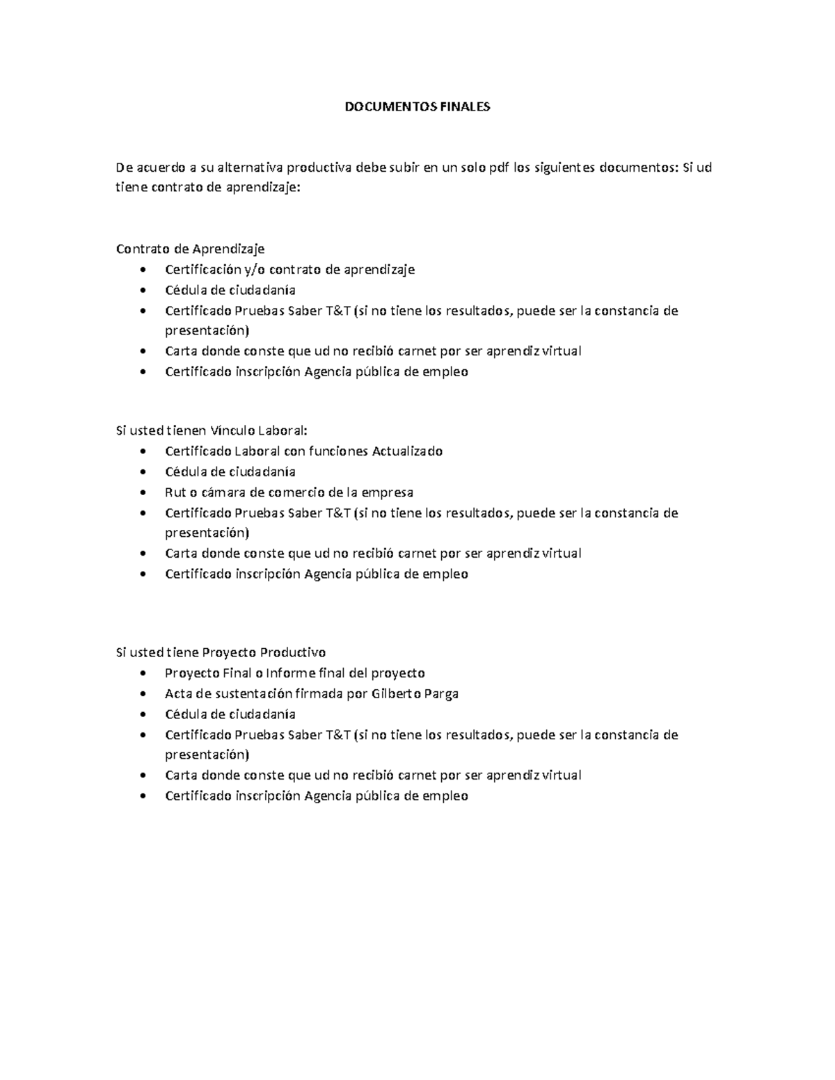 Documentos Finales - PROYECTO DE INVESTIGACION APLICADA - DOCUMENTOS FINALES De acuerdo a su ...