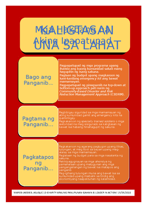 PRE Immersion 12 Q3 SLM3 - Pre- Immersion – Grade 12 Quarter 1 – Module ...