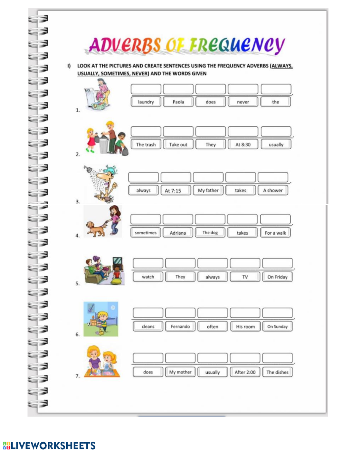 Adverbs of frequency - introduction to english - Studocu