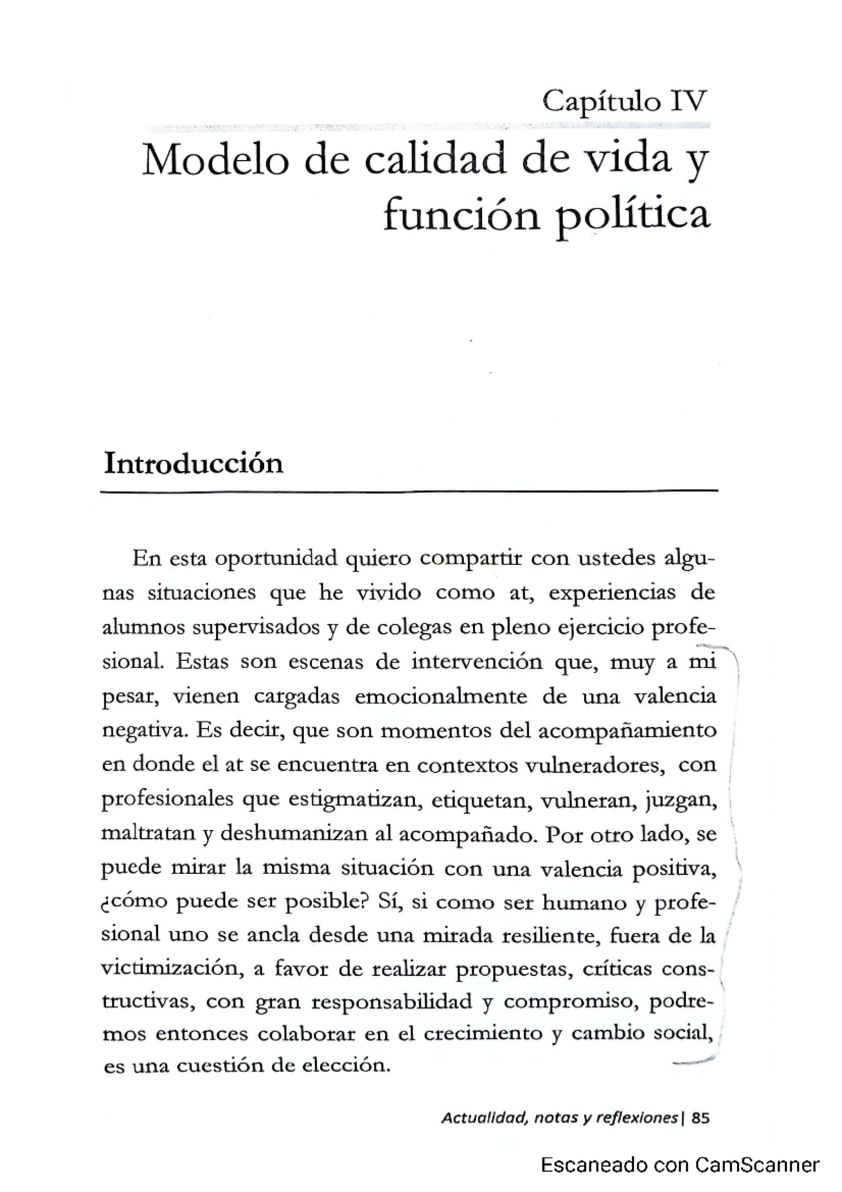9 - Loyden Leonel. Acompa Ã±amiento Terap Ã©utico. Cap 4 - Capítulo IV Modelo de calidad de vida ...