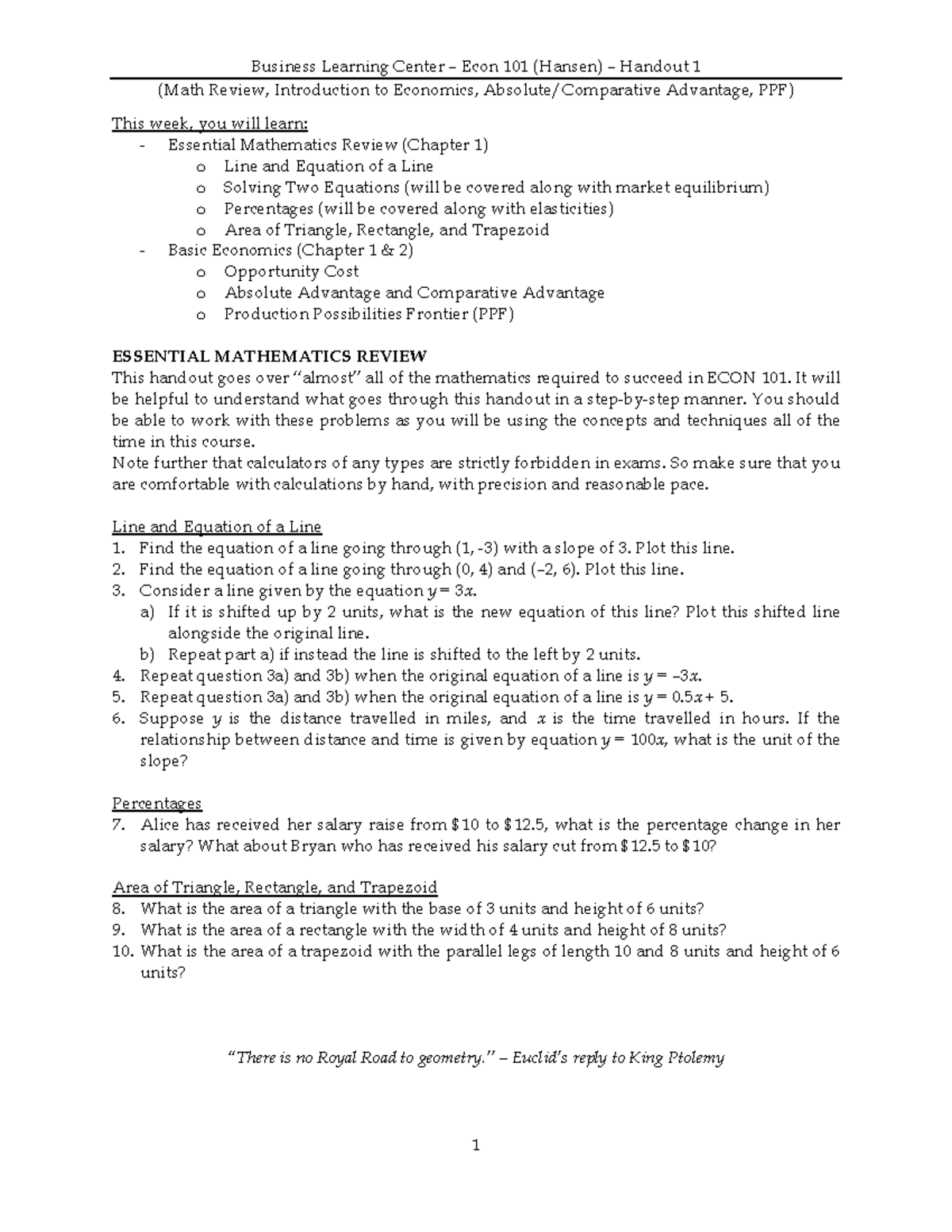 Final review - - Studocu