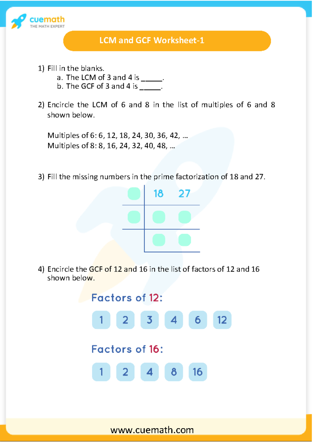 File-lcm-and-gcf-worksheet-1-1625932316 - 1) Fill in the blanks. a. The ...