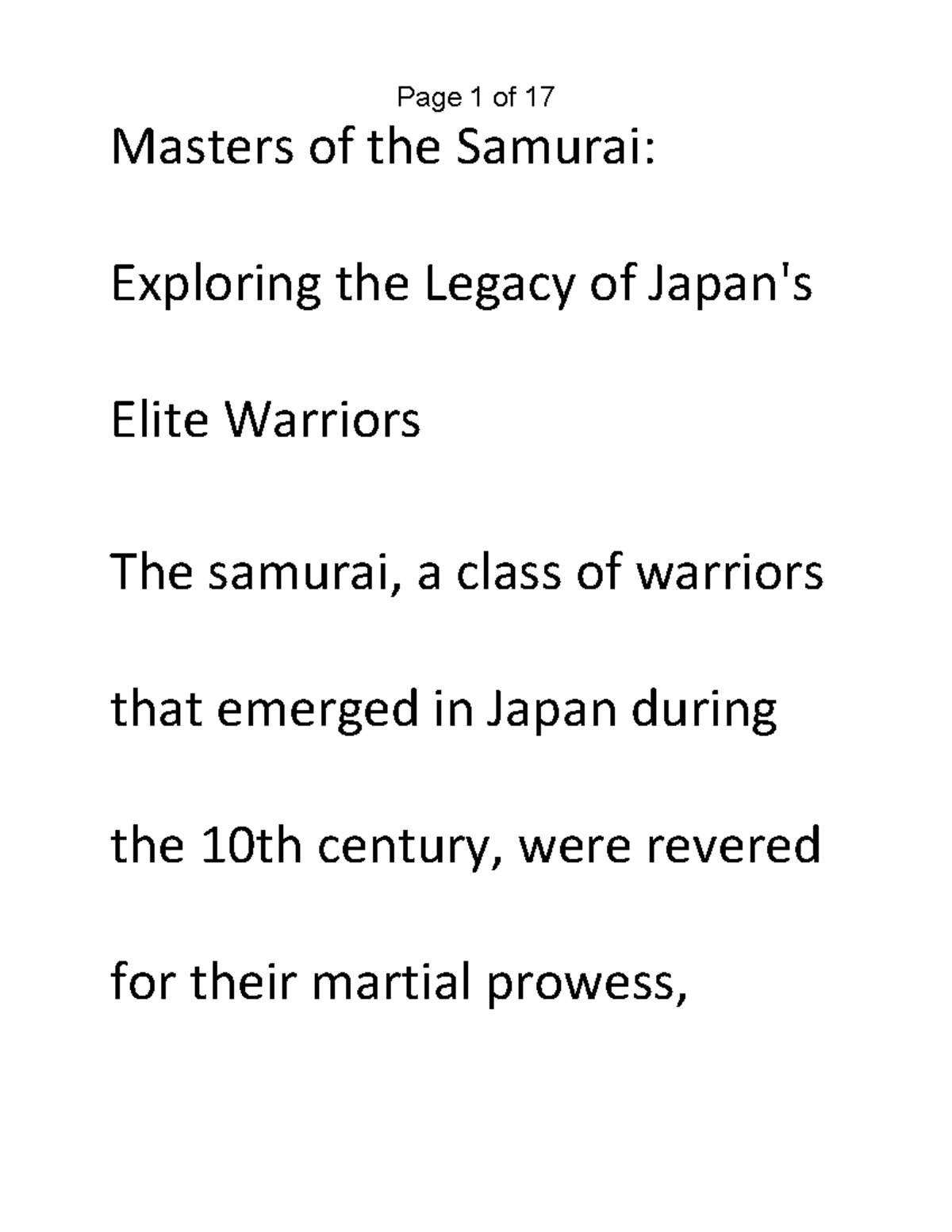 Japanshistoriacalsams - Masters of the Samurai: Exploring the Legacy of ...