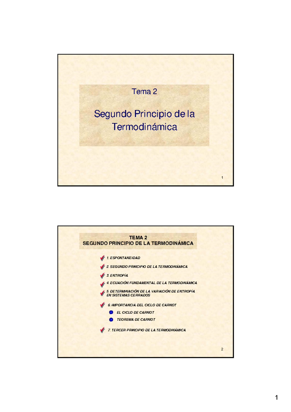 Entropia Olavide Tema 2 2 - 1 Tema 2 Segundo Principio de la Termodinámica 2 ESPONTANEIDAD TEMA ...