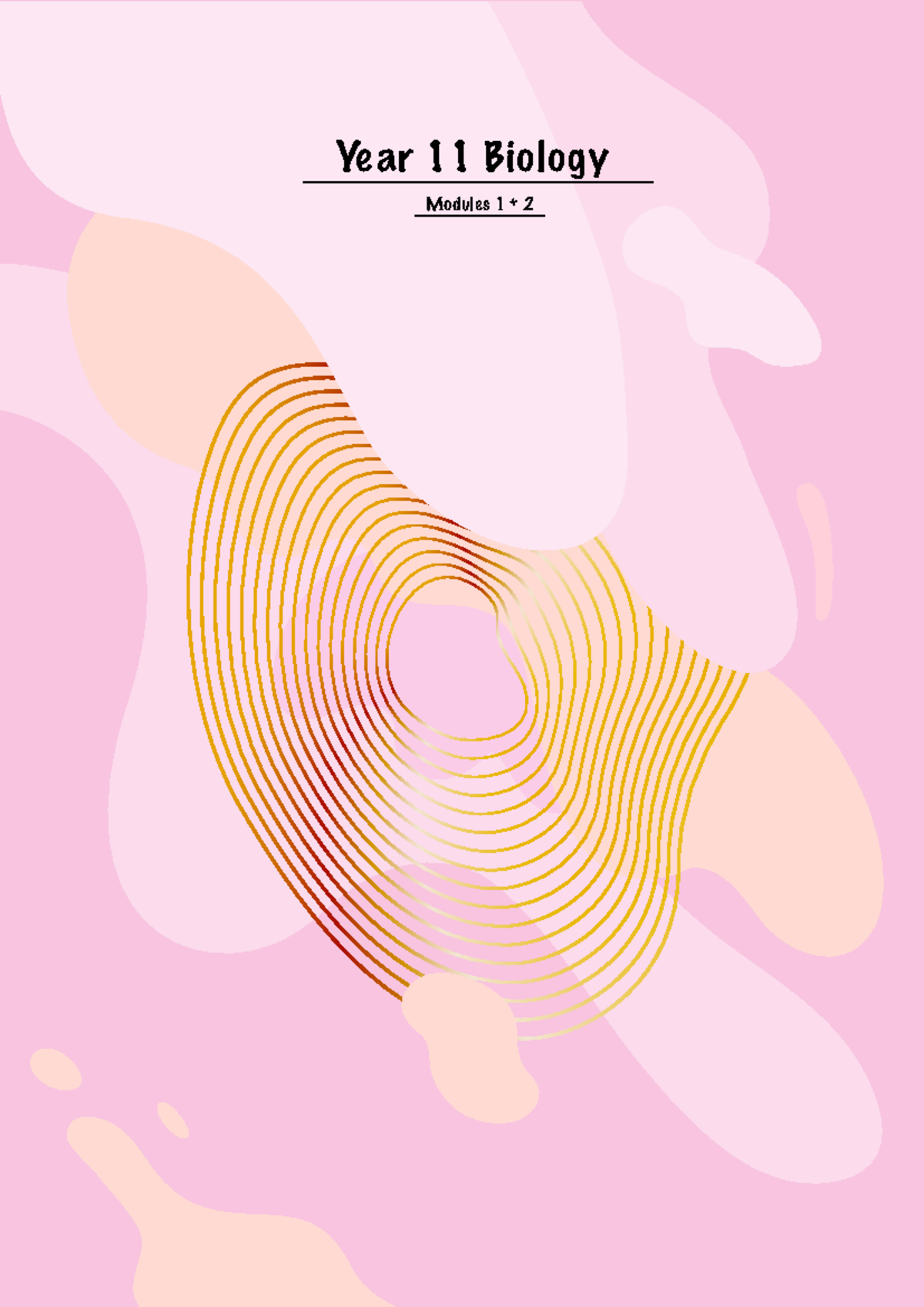 Biology Notes Module 1&2 - Year 11 Biology ####### Modules 1 + 2 What ...