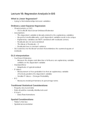 Lecture 2: Spatial Formats in Depth - Lecture 2: Sp,ti,l Form,ts in Depth GIS in , Nutshell ...