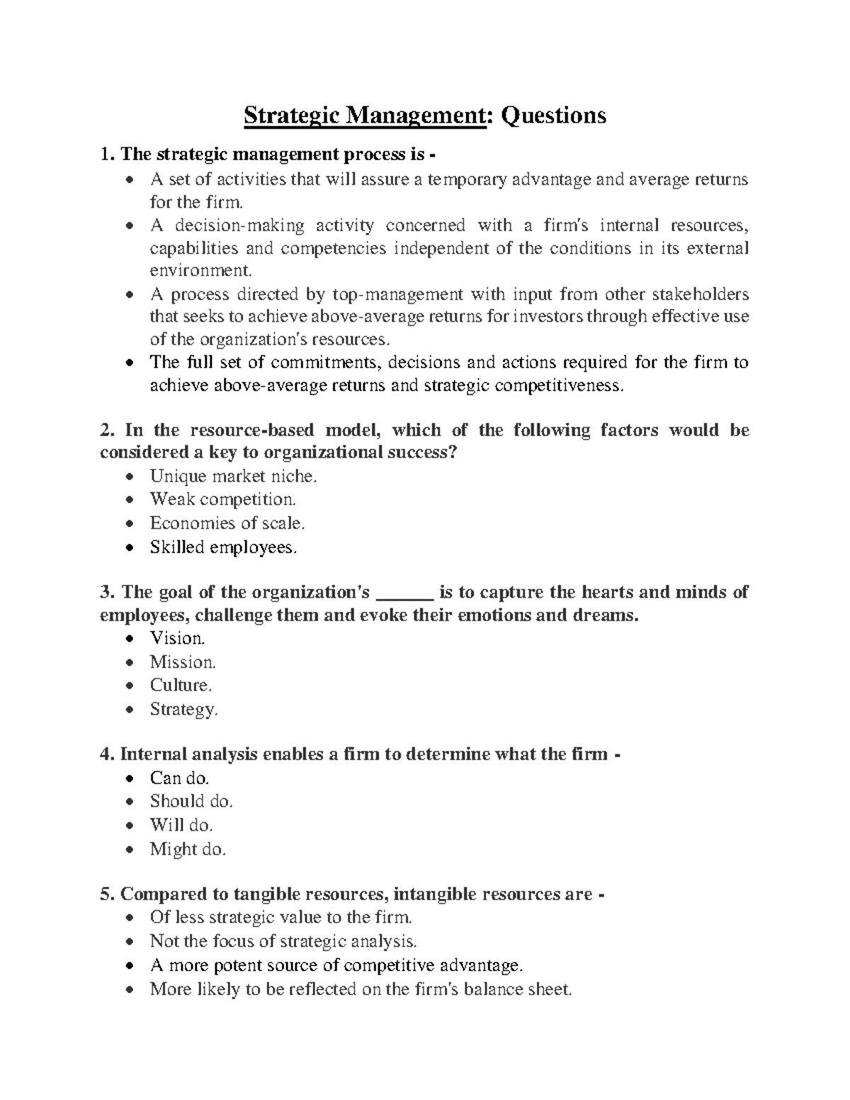 Strategic Management in corporate strategy - Strategic Management ...