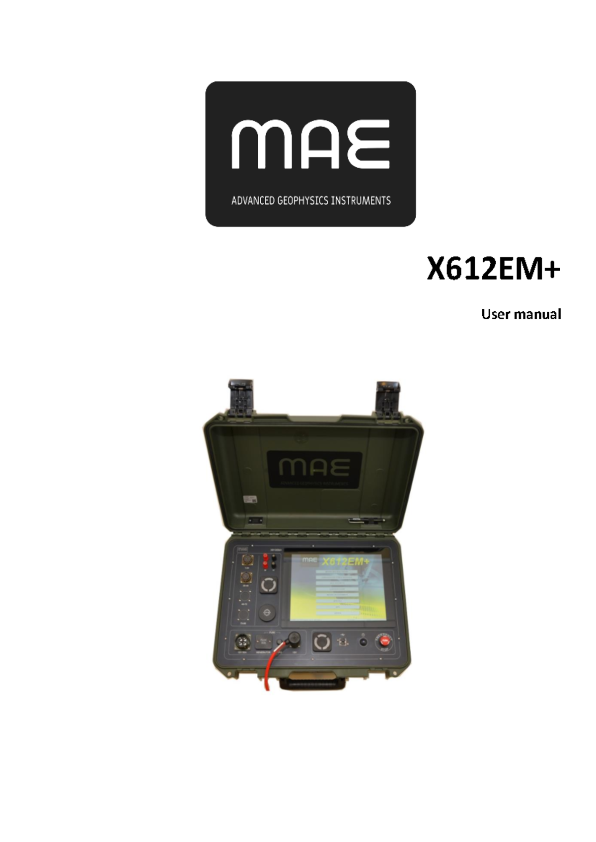 X612EM+ HB V2.6 - eng - RES - X612EM+ User manual SUMMARY GENERAL ...