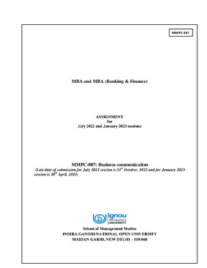 BPAG 174 English assignment 2021 (1) - BACHELOR OF ARTS Generic ...