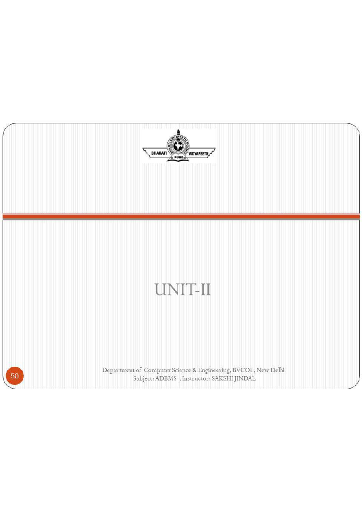 Unit II - dasf - btech - Studocu