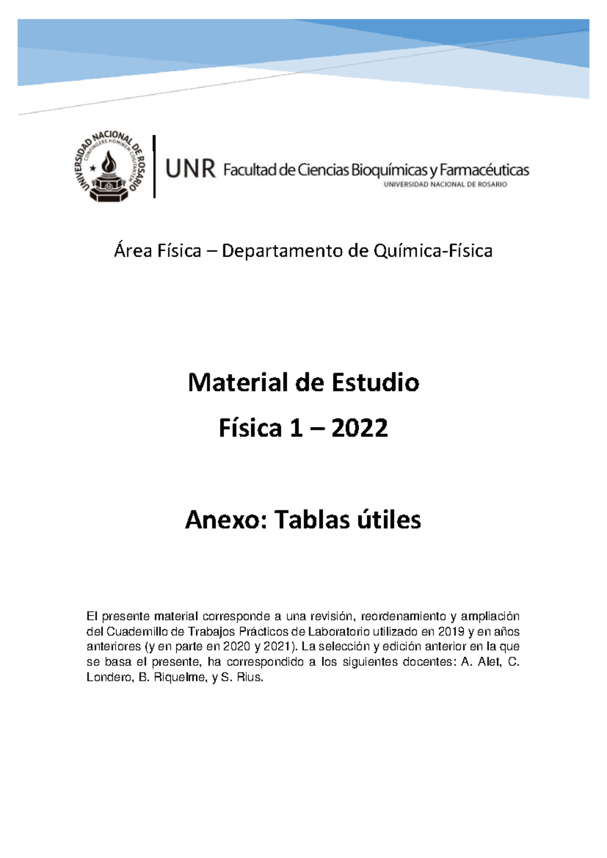 Anexo Tablas útiles - Área Física – Departamento de Química-Física ...