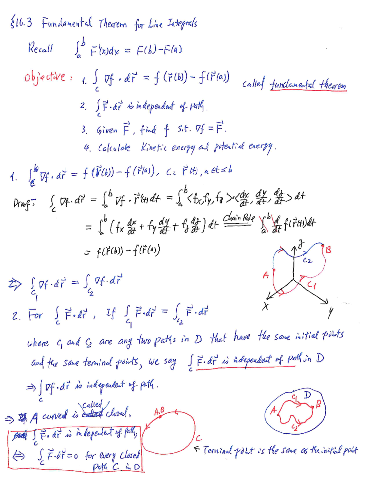 Lecture note for sec - Dai Summer 2022 Calculus IV Online Course - MATH ...