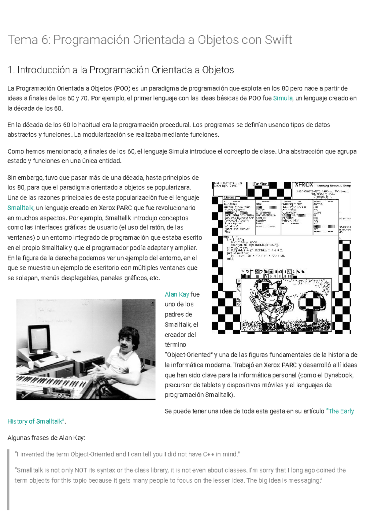 Tema 6 Programación Oo Con Swift Lpp Tema 6 Programación Orientada A Objetos Con Swift 1