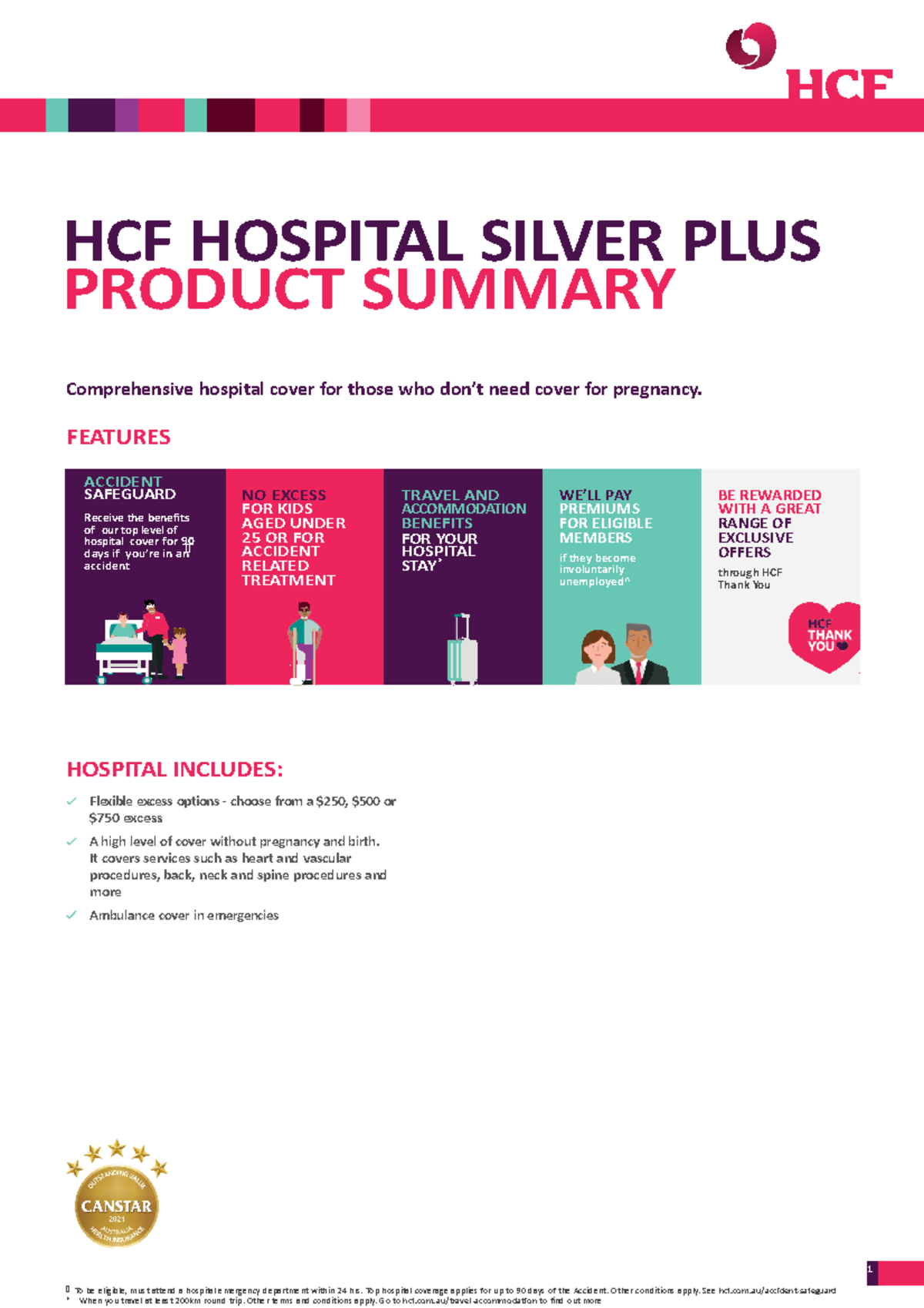 HCF Hospital Silver Plus and HCF Top Extras - OFFERS through HCF Thank ...