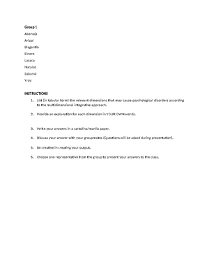 English 1st week - LESSONS - 1 | P a g e Writer: MERCY L. LEBRILLA ...