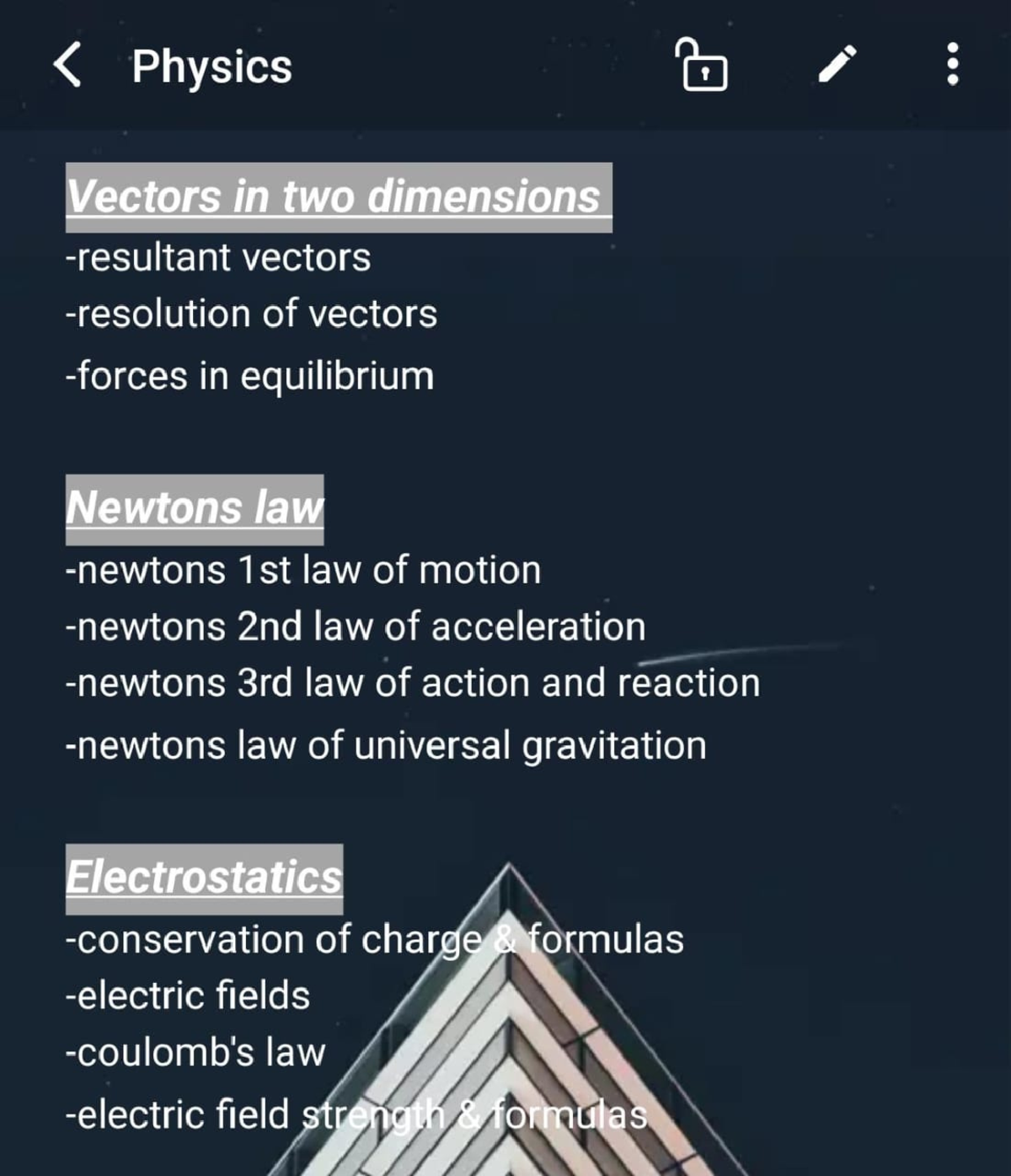 Physics 2024 scope guide - Studocu