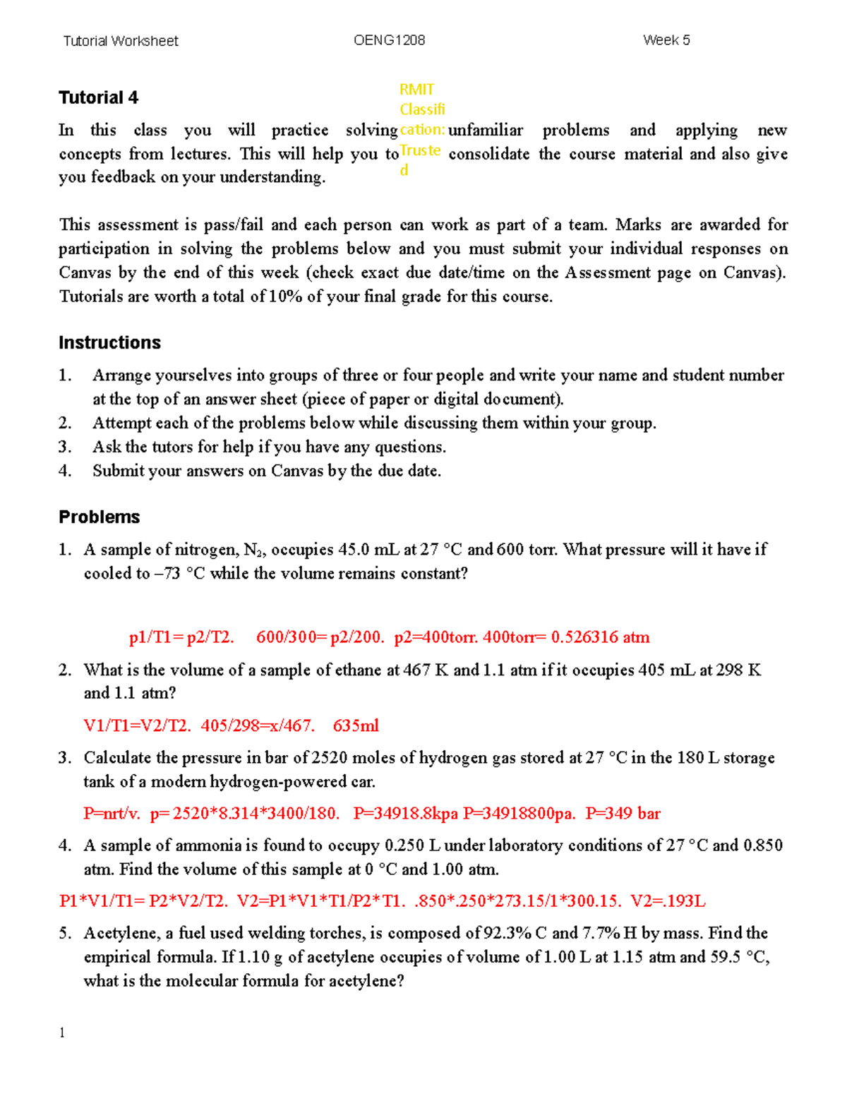 Week 5 Tutorial Worksheet Tutorial 4 In This Class You Will Practice