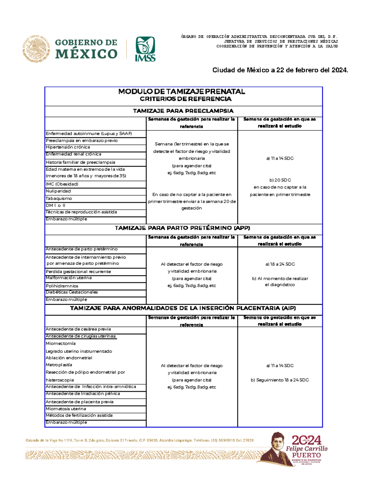 Criterios Referencia - ÓRGANO DE OPERACIÓN ADMINISTRATIVA ...
