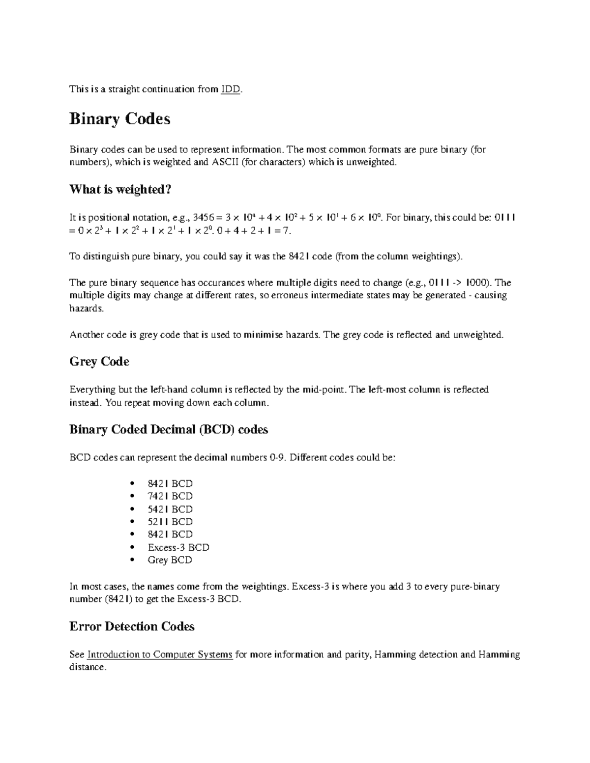 CS Lecture 6 - Computer science - This is a straight continuation from ...