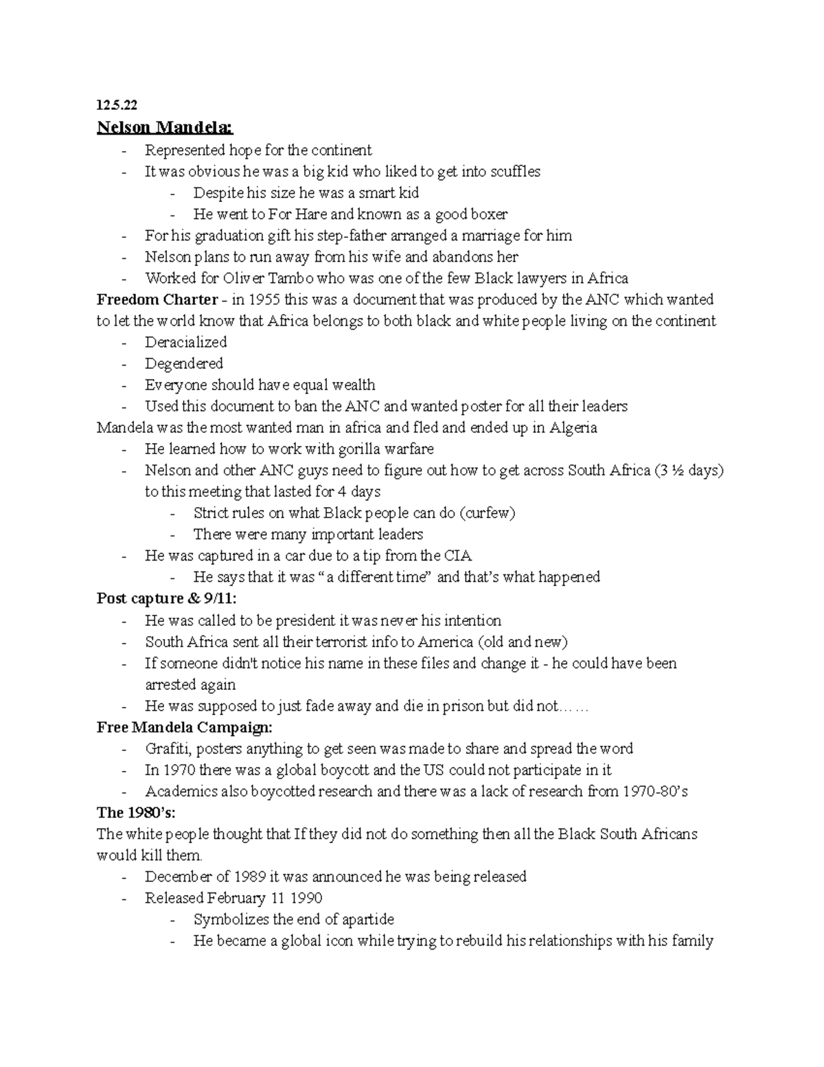 African Diaspora Notes - Nelson Mandela: Represented hope for the ...