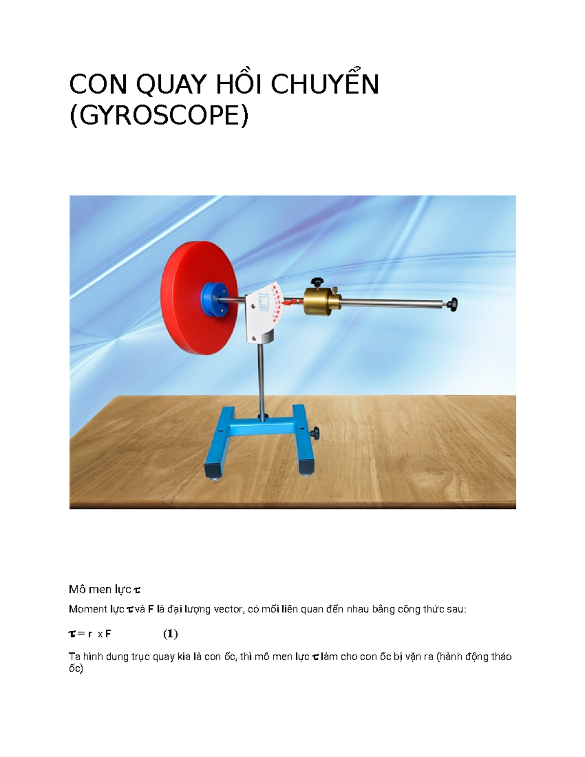 CON QUAY HỒI CHUYỂN - con quay hồi chuyển đa biến - CON QUAY HỒI CHUYỂN ...