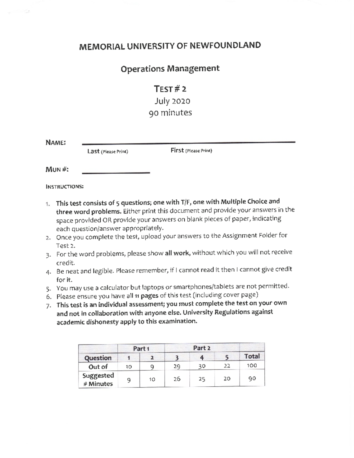 Test 2 Answers Busi 3310 Warning Decodescan Unexpected Mcu Data Current Marker Is F6ff