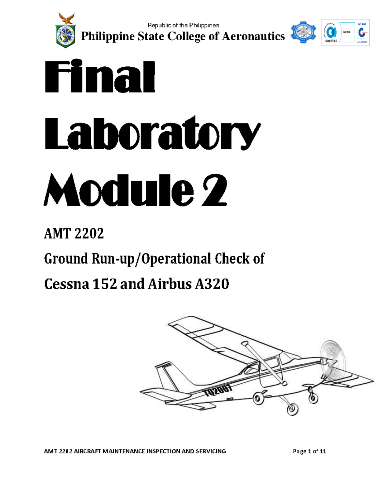 AMT 2202 Final Laboratory Module 2 - Philippine State College of ...