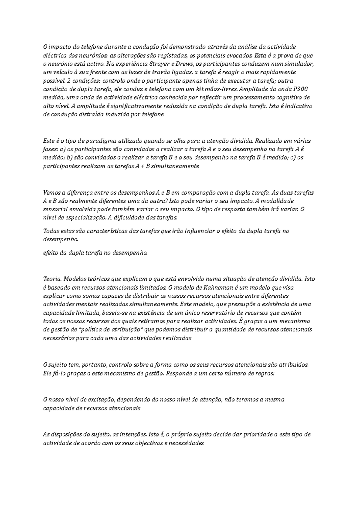 O impacto do telefone durante a condução foi demonstrado - Esta é a ...