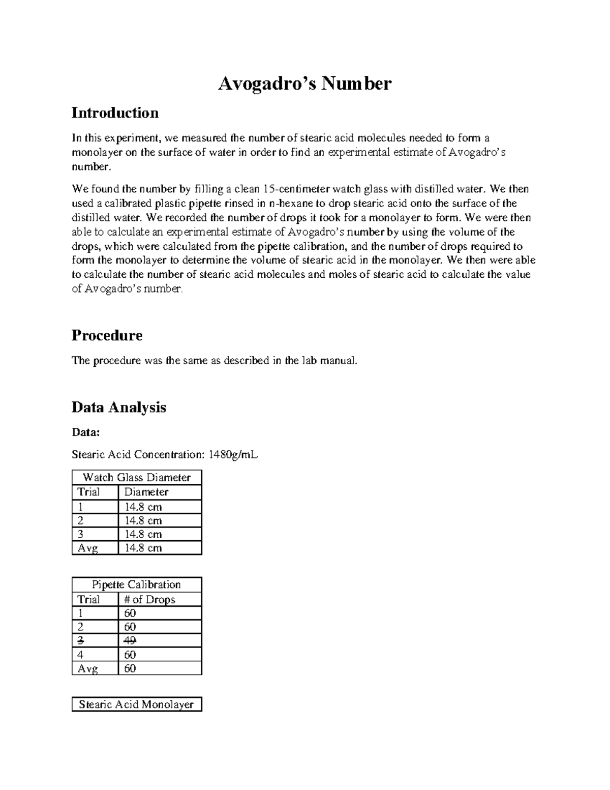 Lab 2 Report - Avogadro's Number - Deprecated API usage: The SVG back ...