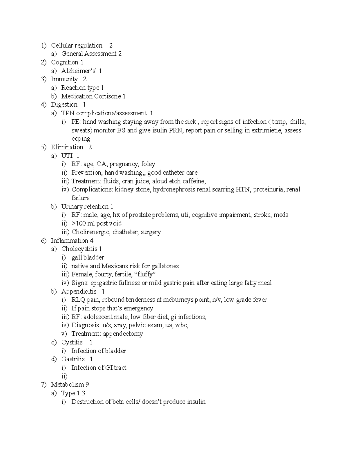 Nrs125 Final exam outline - NRS 125 - MCCC - Studocu