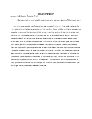 Cwts narrative - NSTP - NARRATIVE REPORT National Service Training ...