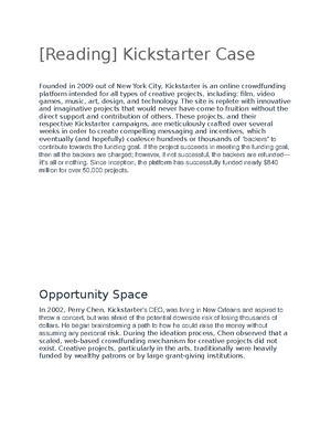 Warby Parker Case - CASE STUDY - War Parker Case Introduction Founded ...