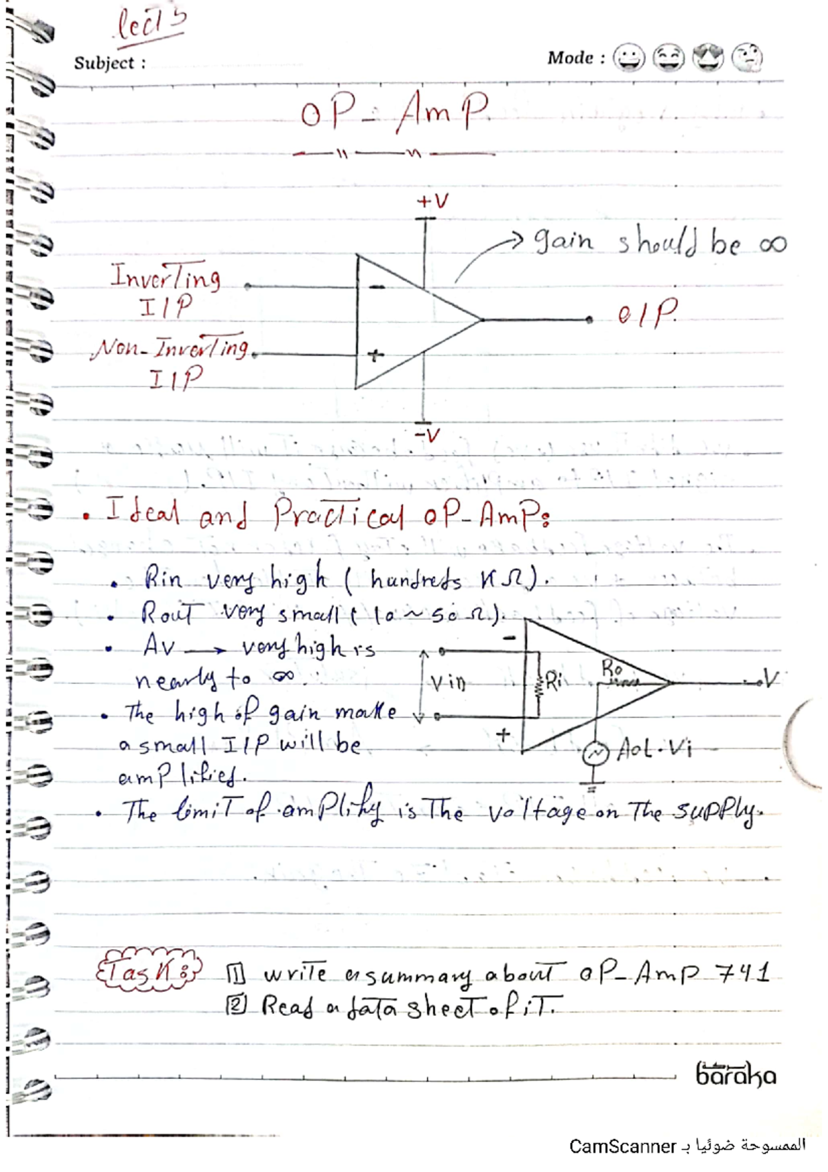 Electronics 2 ( Op-Amp ) - circuits2 - Studocu