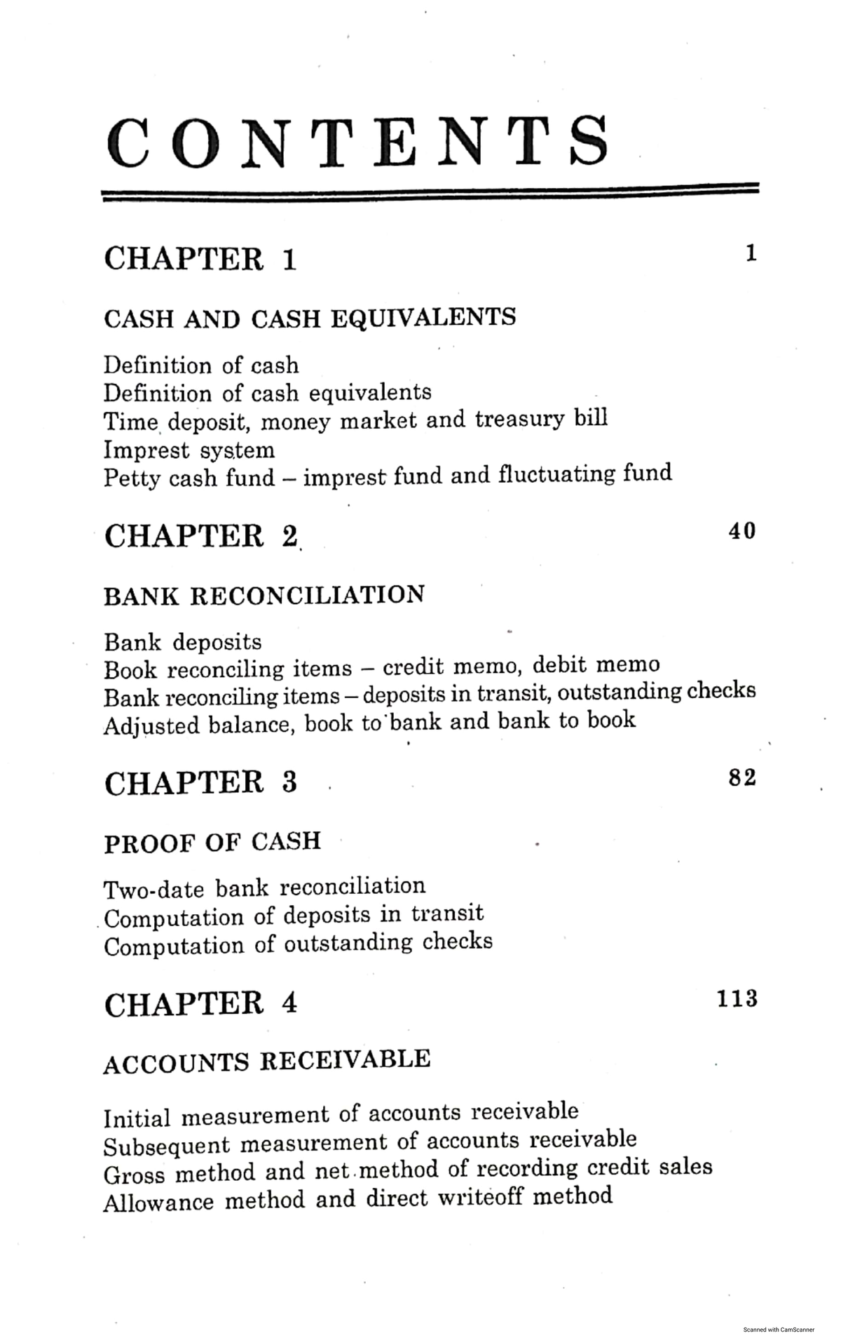 C1 CASH AND CASH Equivalents - Financial Accounting 1 - Studocu